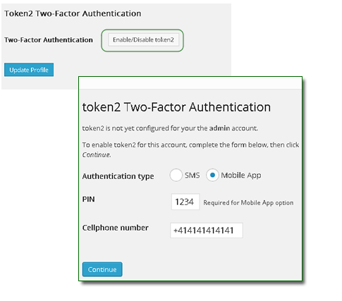 TOKEN2 | Simple two factor authentication